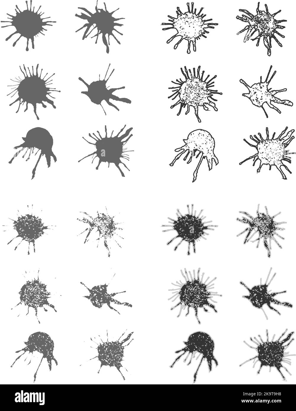 Hand painted colorful texture, element for design Stock Vector Image ...