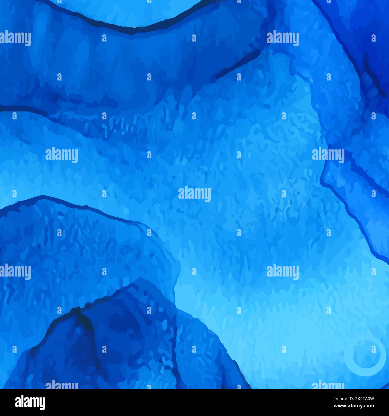 Hand painted blue splash background. Alcohol ink creative artistic ...