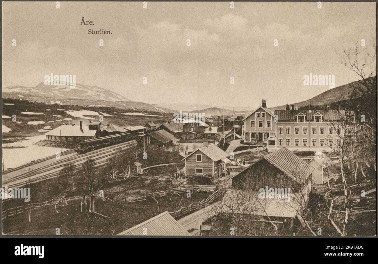 View of Storlien Stock Photo - Alamy