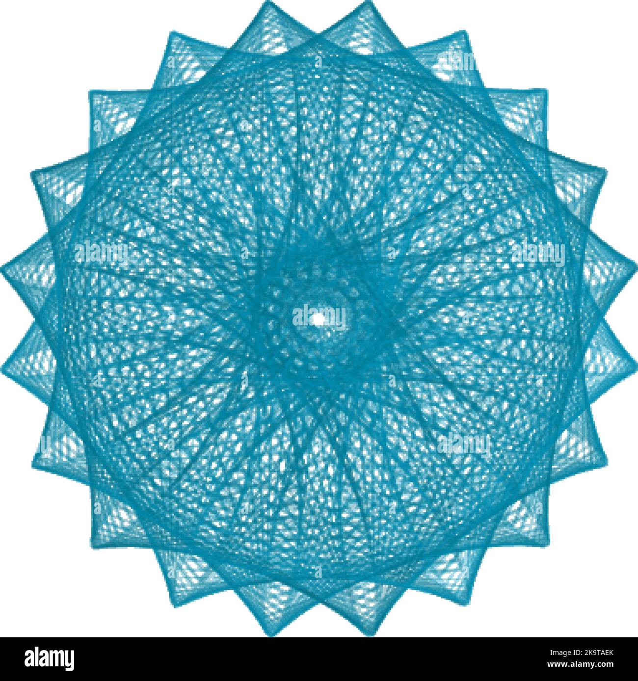Spirograph flower hi-res stock photography and images - Alamy