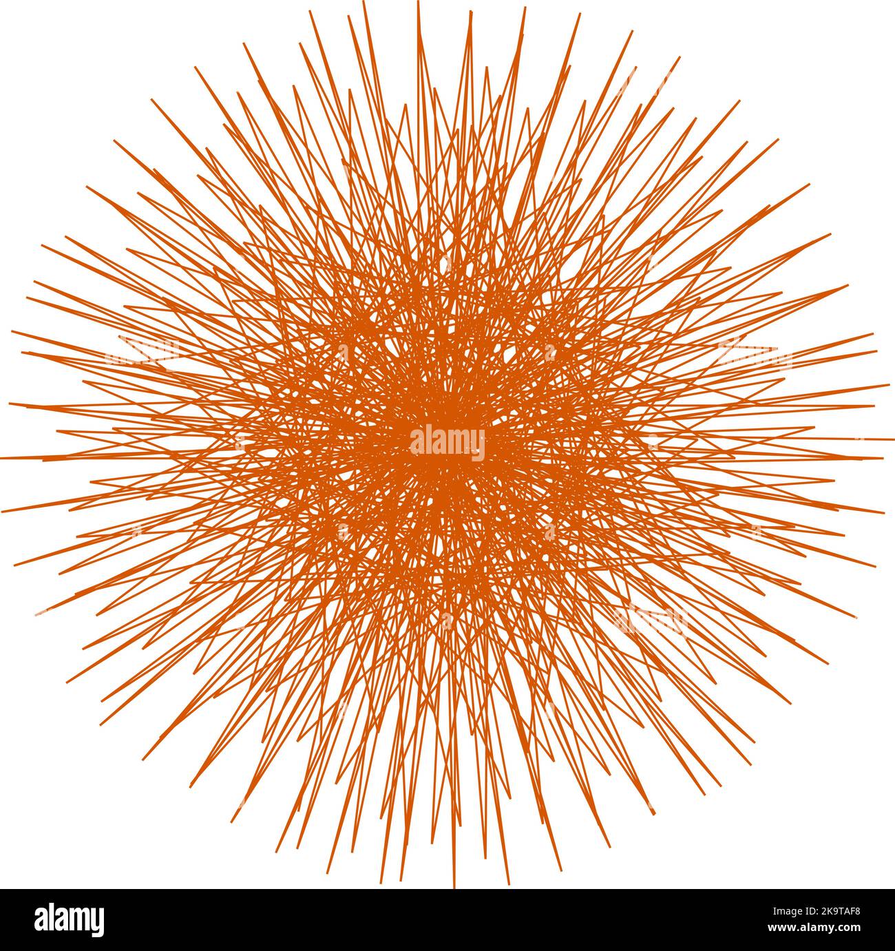 Abstract circular motion orange blue Stock Vector Images - Alamy