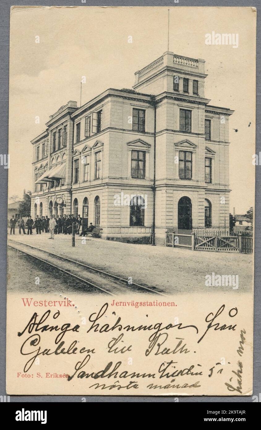 Turn of the century public transport building hi-res stock photography ...