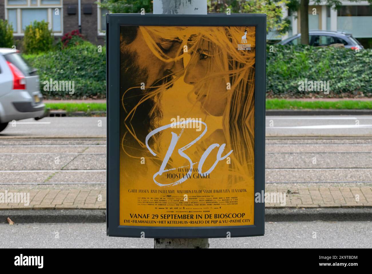 Billboard Movie Bo At Amsterdam The Netherlands 13-10-2022 Stock Photo ...