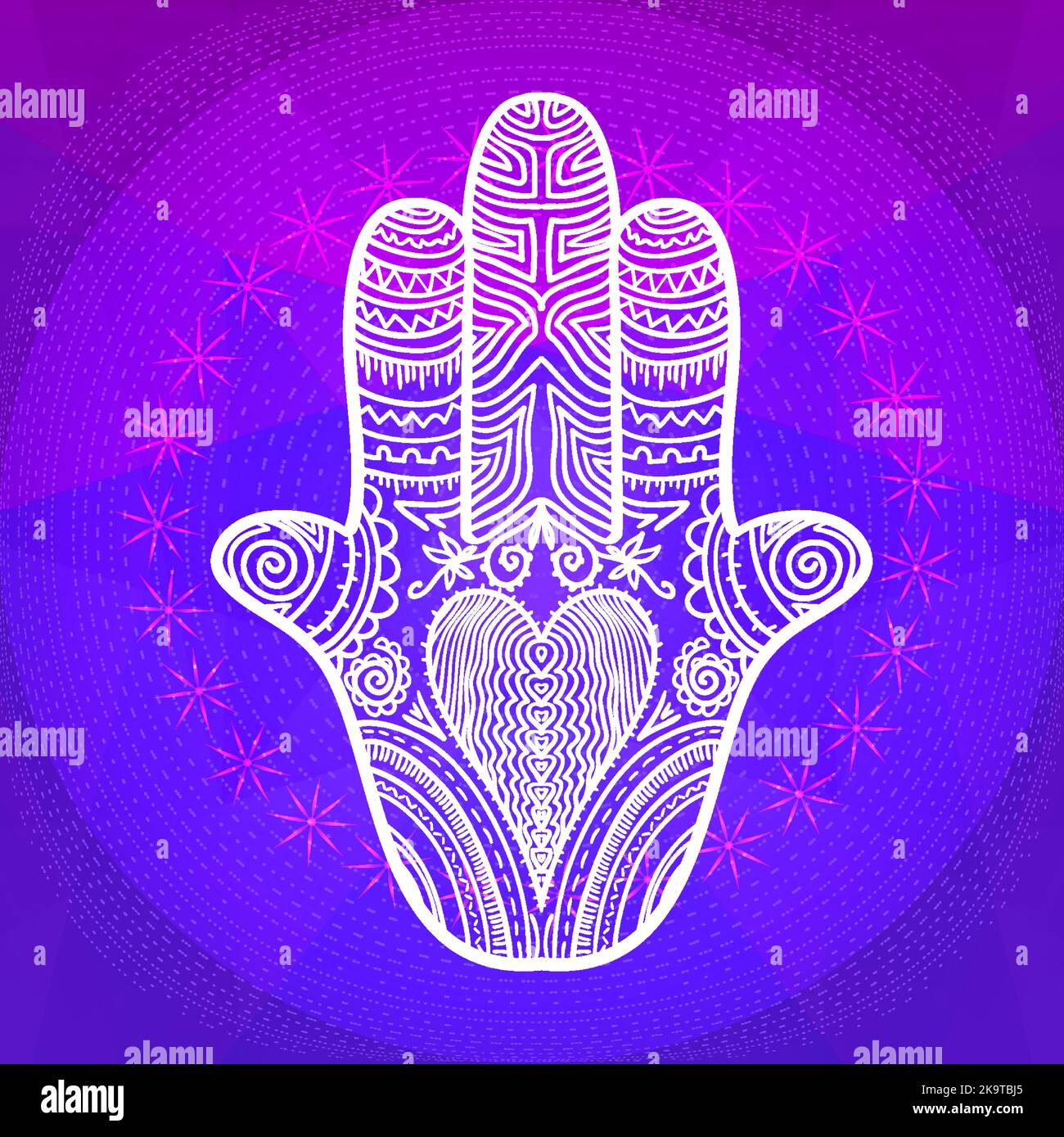 Hindu Hand Symbol Wallpaper