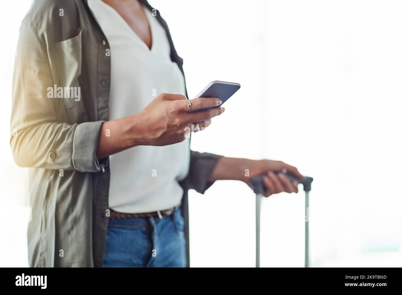 Airport checking in Cut Out Stock Images & Pictures - Alamy