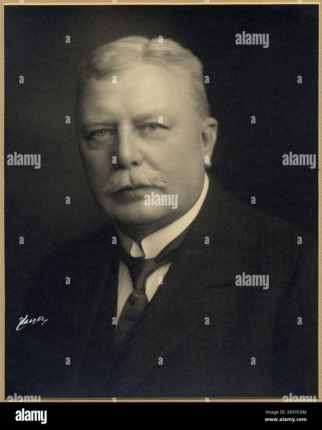 Bernhard Hagberg CEO Uppsala -Gäfle AB 1910 - 1928 Stock Photo - Alamy