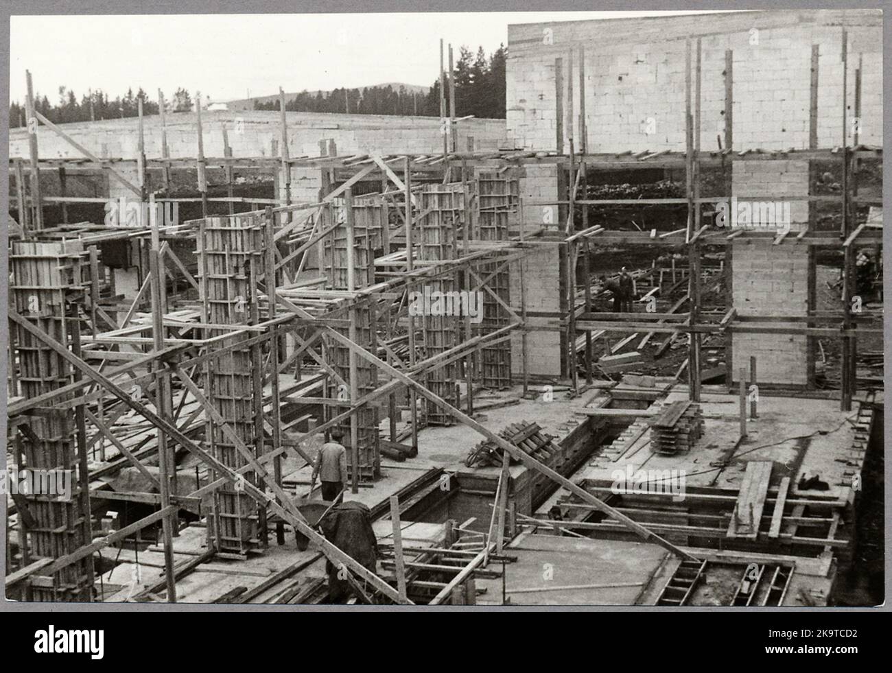 The operating workshop under construction Stock Photo - Alamy