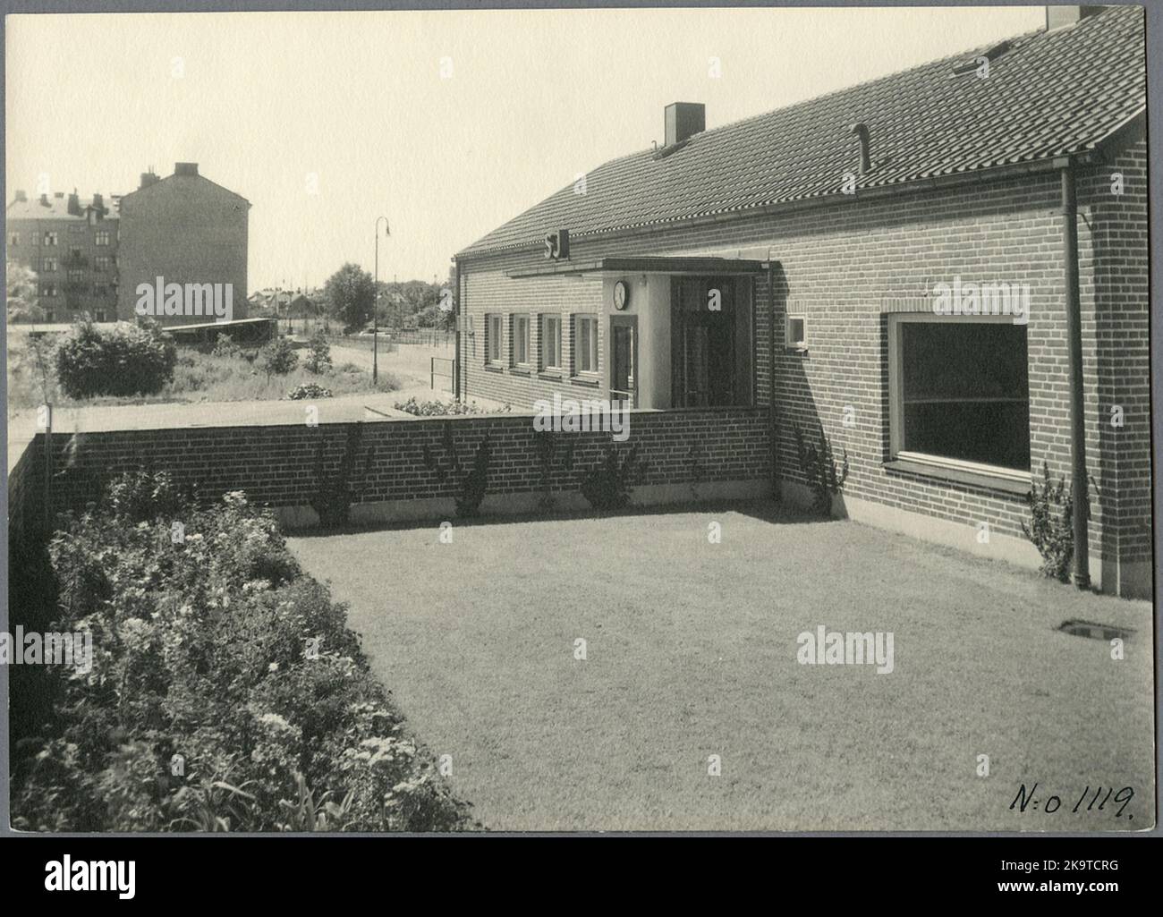 Halmstad Norra station Stock Photo - Alamy