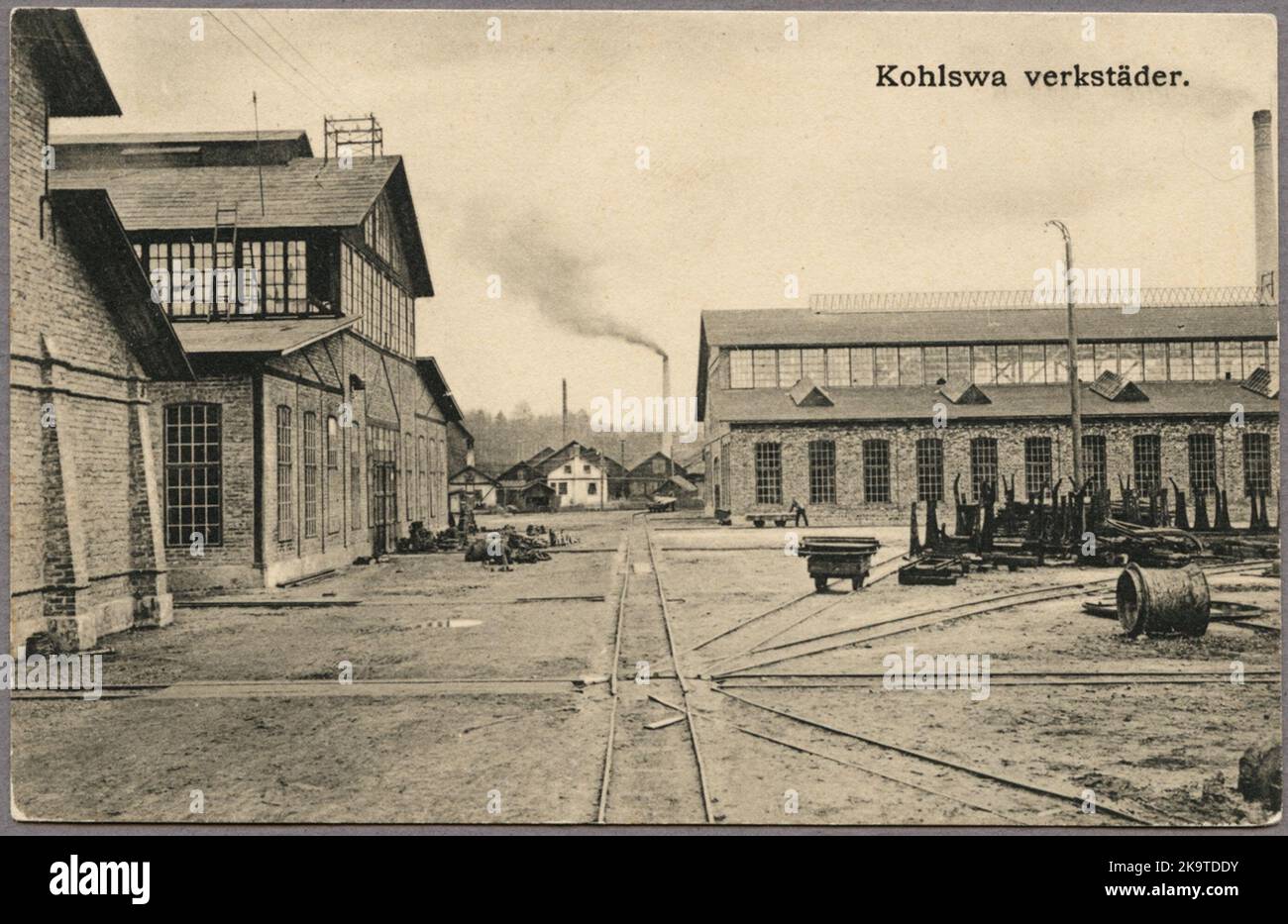 Industrial area in Kolsva Stock Photo - Alamy