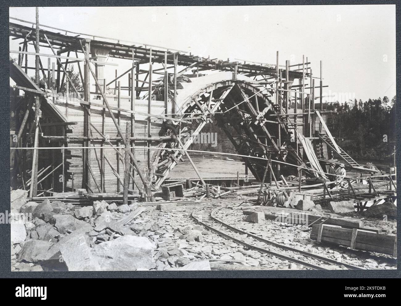 Vault position for the western bridge vault Stock Photo - Alamy