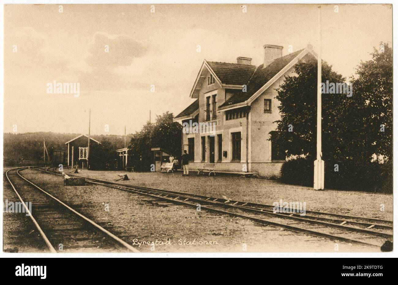 Building tracks Cut Out Stock Images & Pictures - Alamy