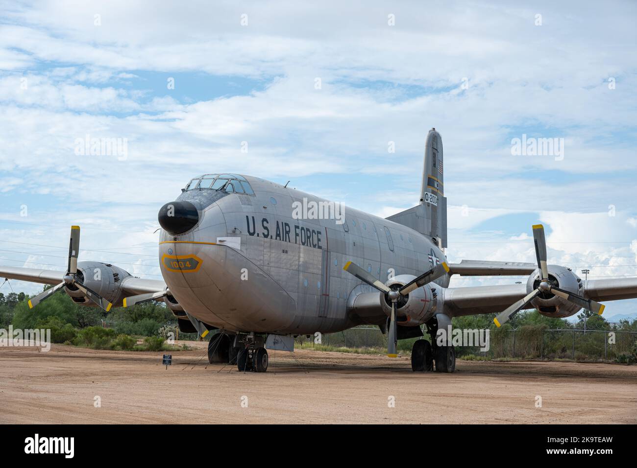 A Douglas C-124 Globemaster II on display at Pima Air and Space Museum ...