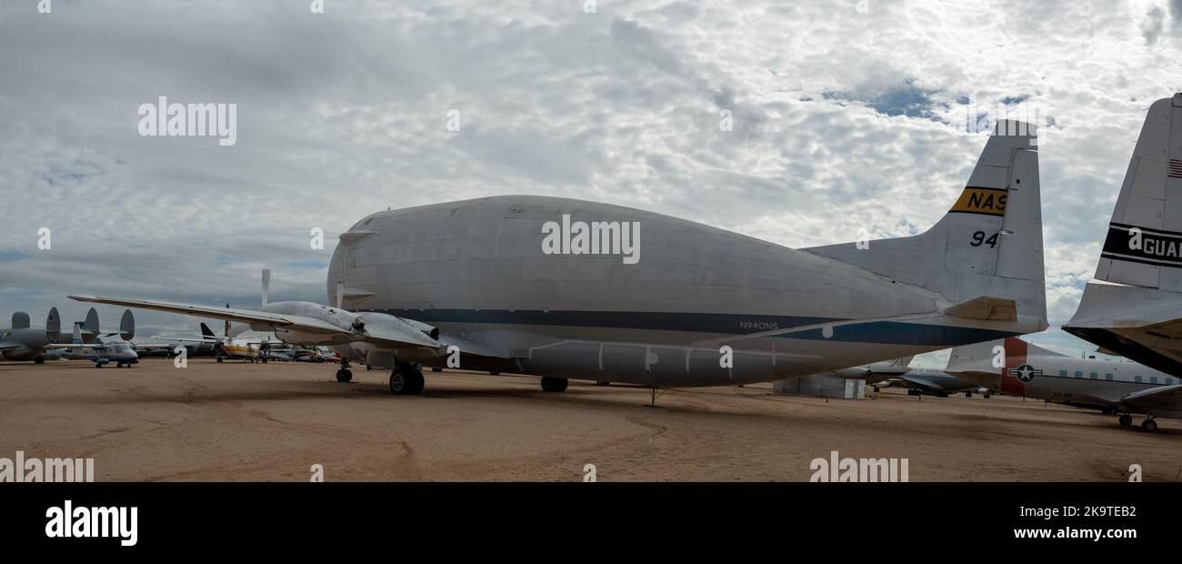 An Aero Spacelines Super Guppy on Display at the Pima Air and Space ...