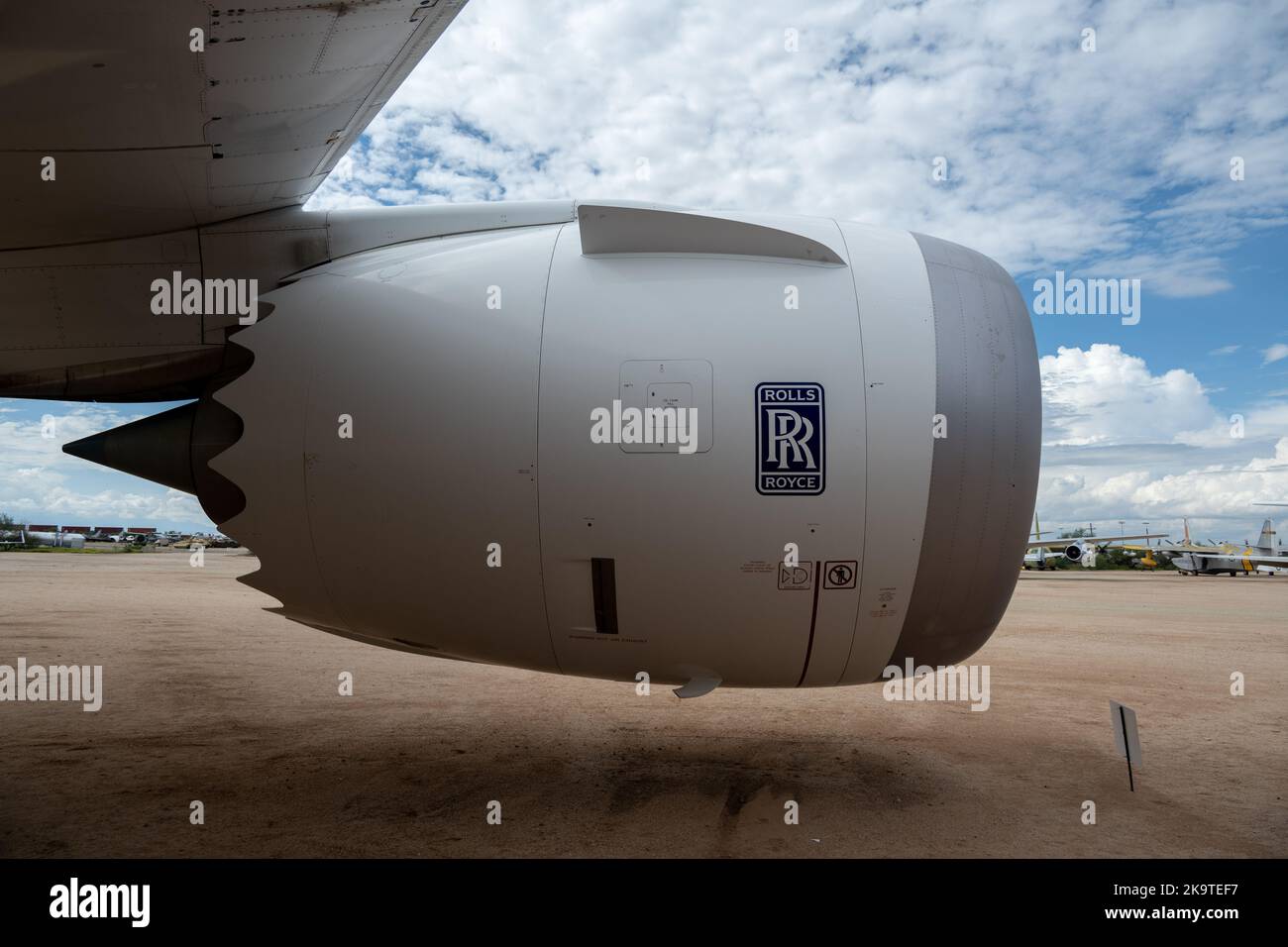 Rolls-Royce Trent 1000 on a Boeing 787 Stock Photo - Alamy