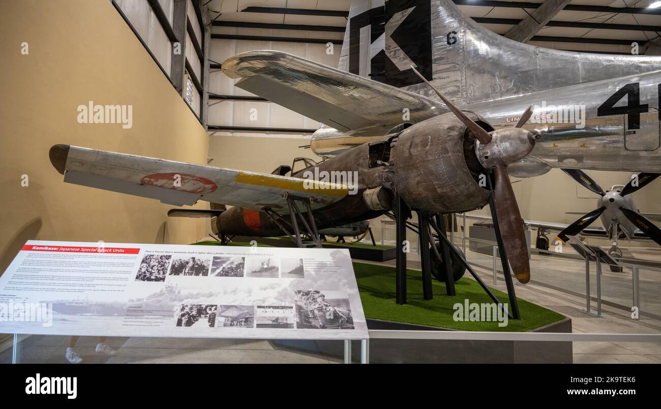 Nakajima Ki-115 Tsurugi "Sword" on display at the Pima Air and Space ...