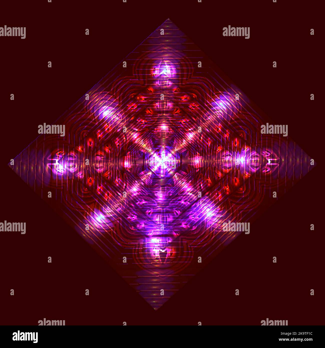 Blue stylized snowflake, vector illustration. Element for design Stock ...