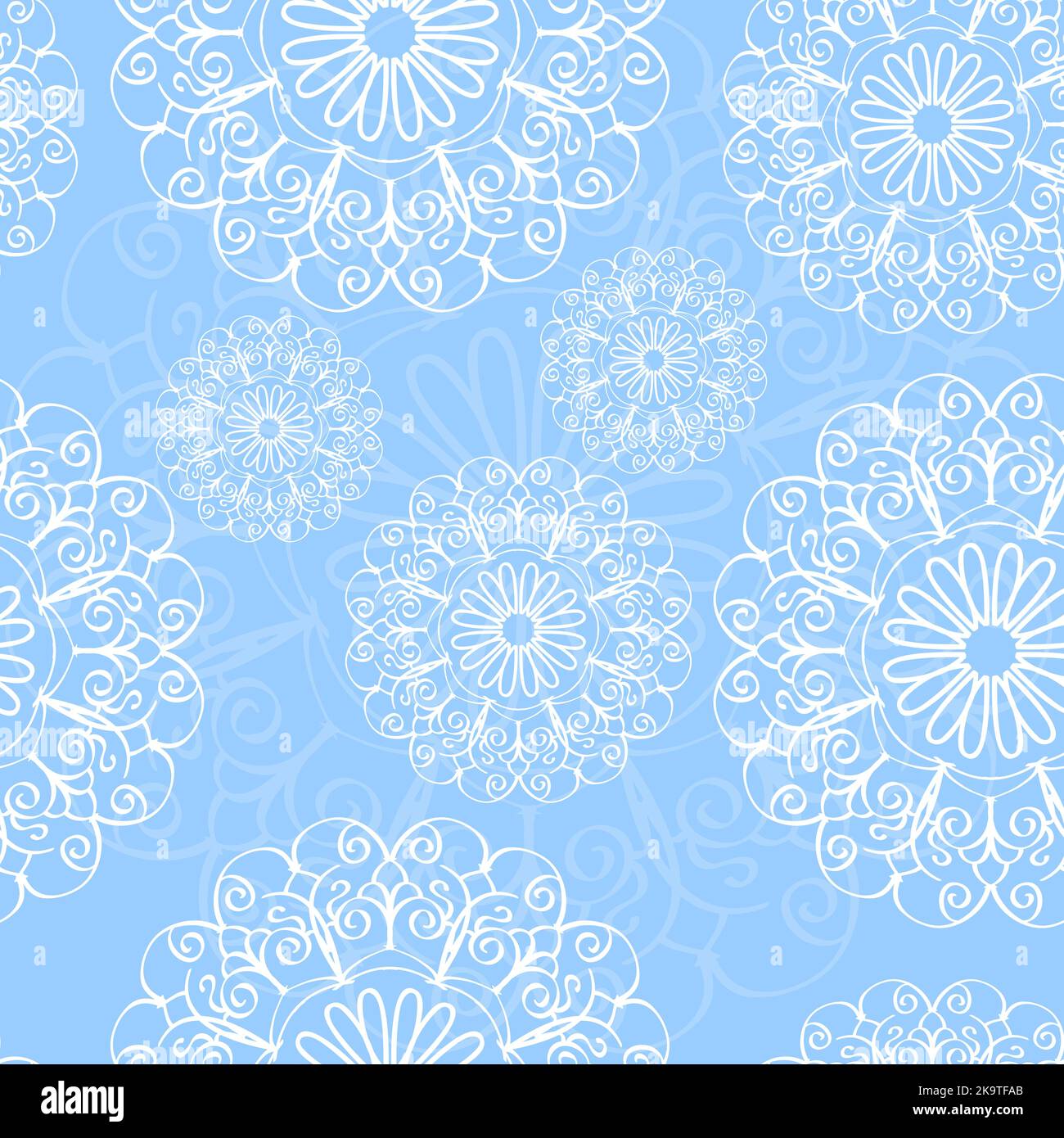 Blue stylized snowflake, vector illustration. Element for design Stock ...