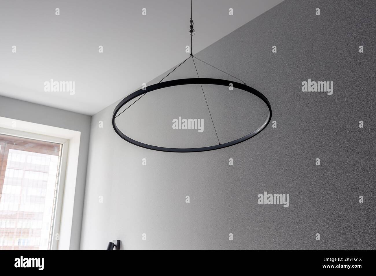 Empty room finished and ready to move in Stock Photo - Alamy