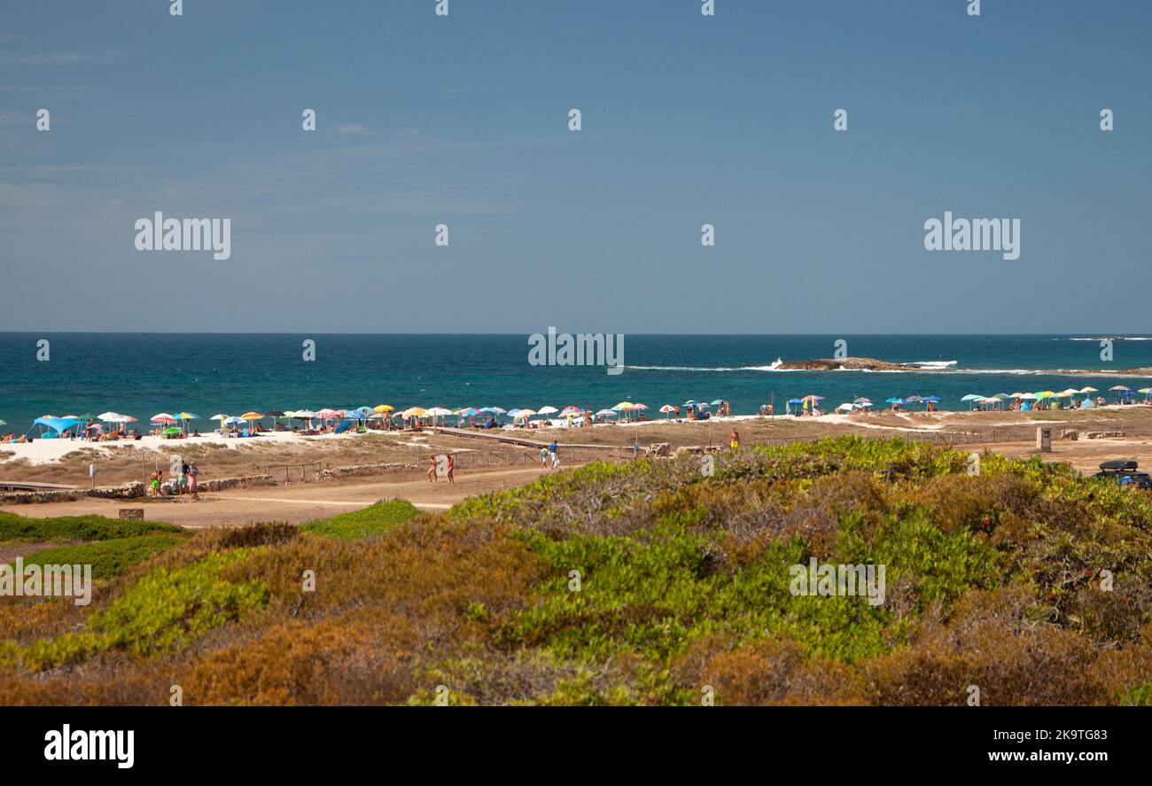 beach in Is Arutas. Sardinia, Italy at summer Stock Photo - Alamy