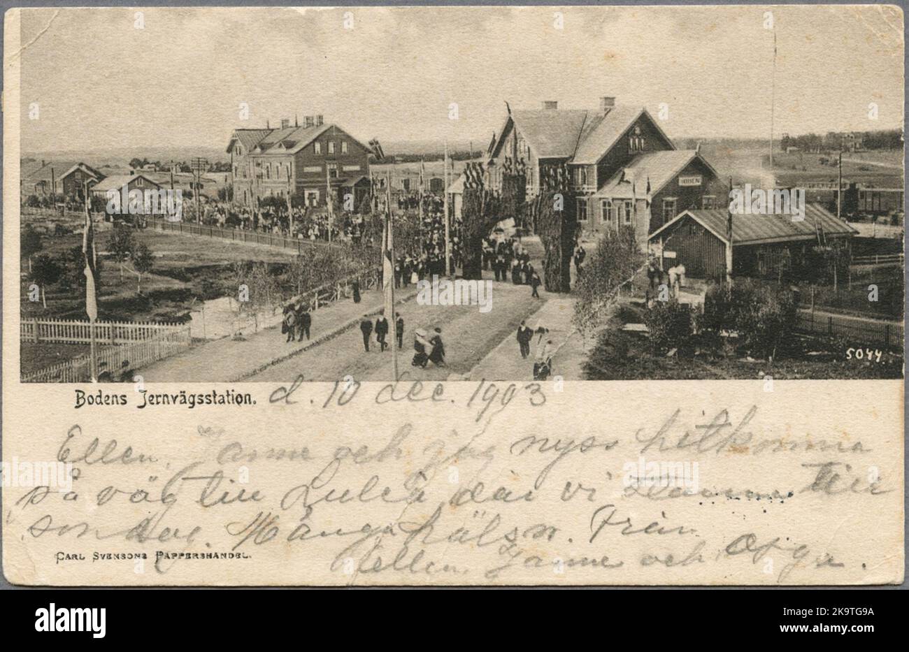 Boden Central Station Stock Photo - Alamy