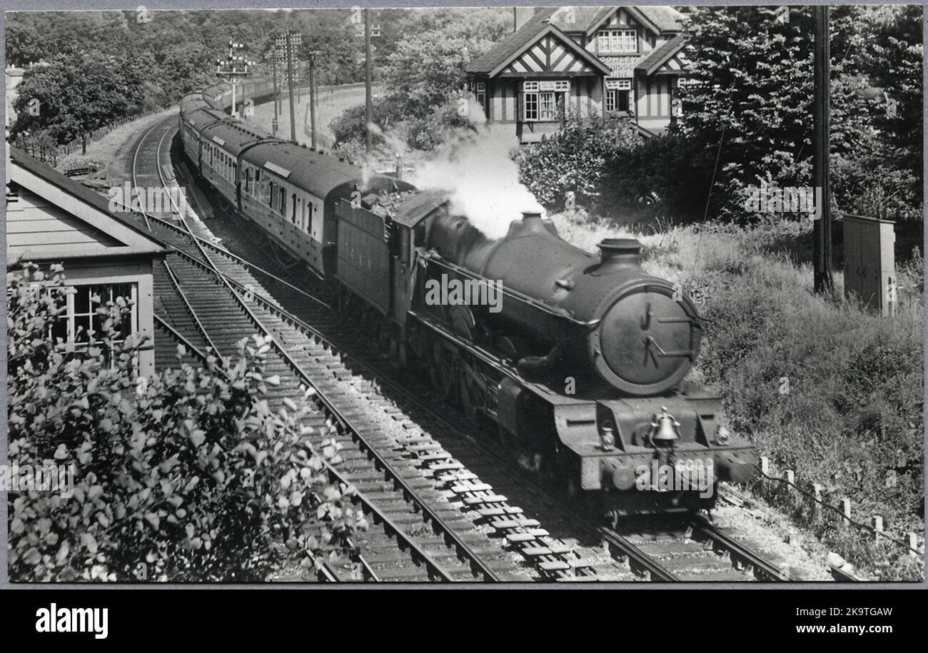 Great Western Railway, G.W.R. King 6000 "King George V Stock Photo - Alamy