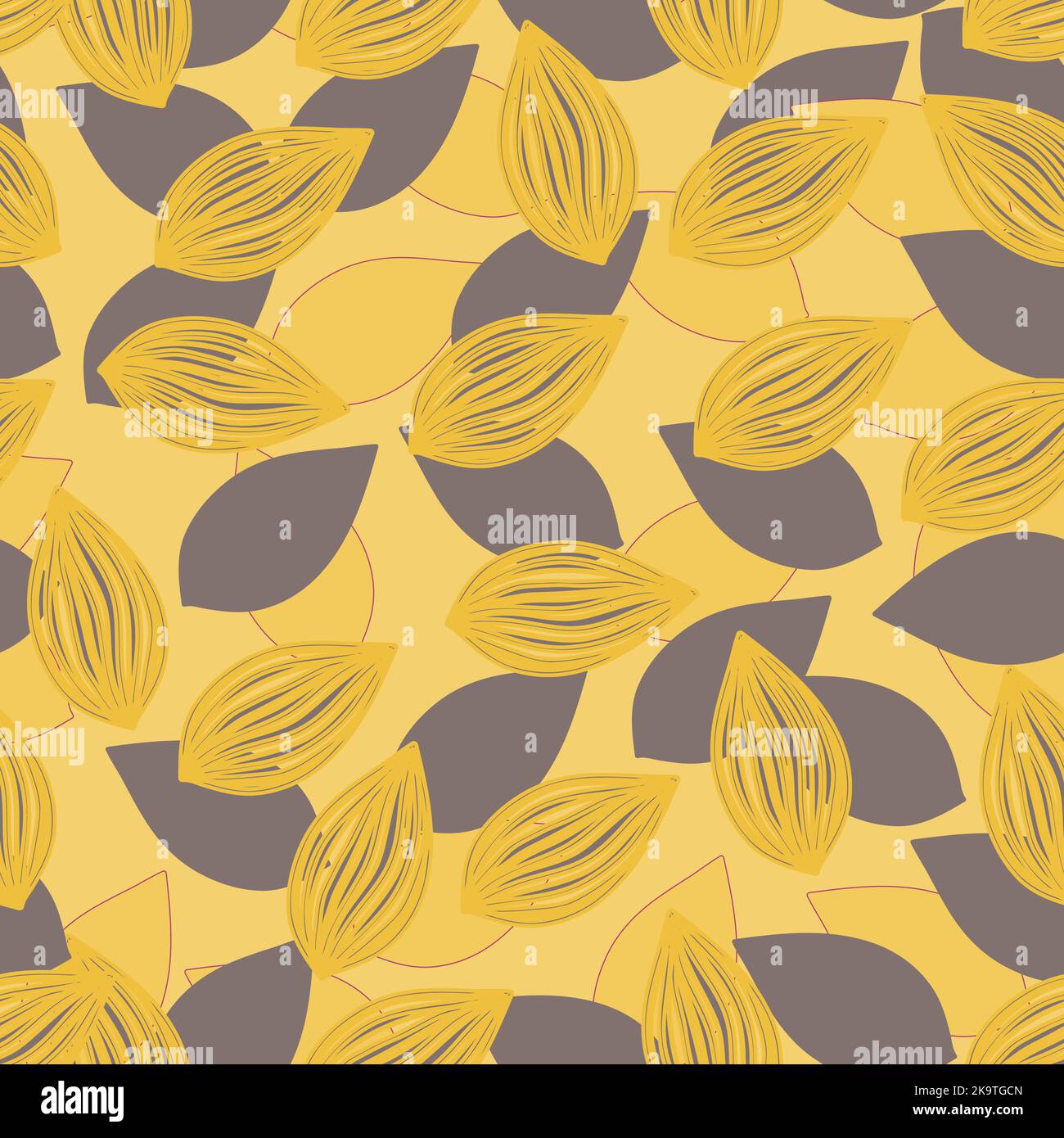 Abstract ornaments, seamless decorative pattern. Vector illustration ...