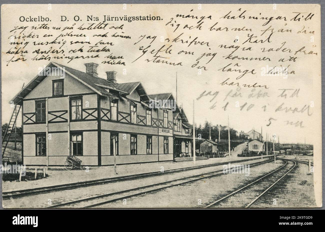 Dala - Ockelbo - Norrsundet's railway, donj. Ockelbo Dala Railway ...