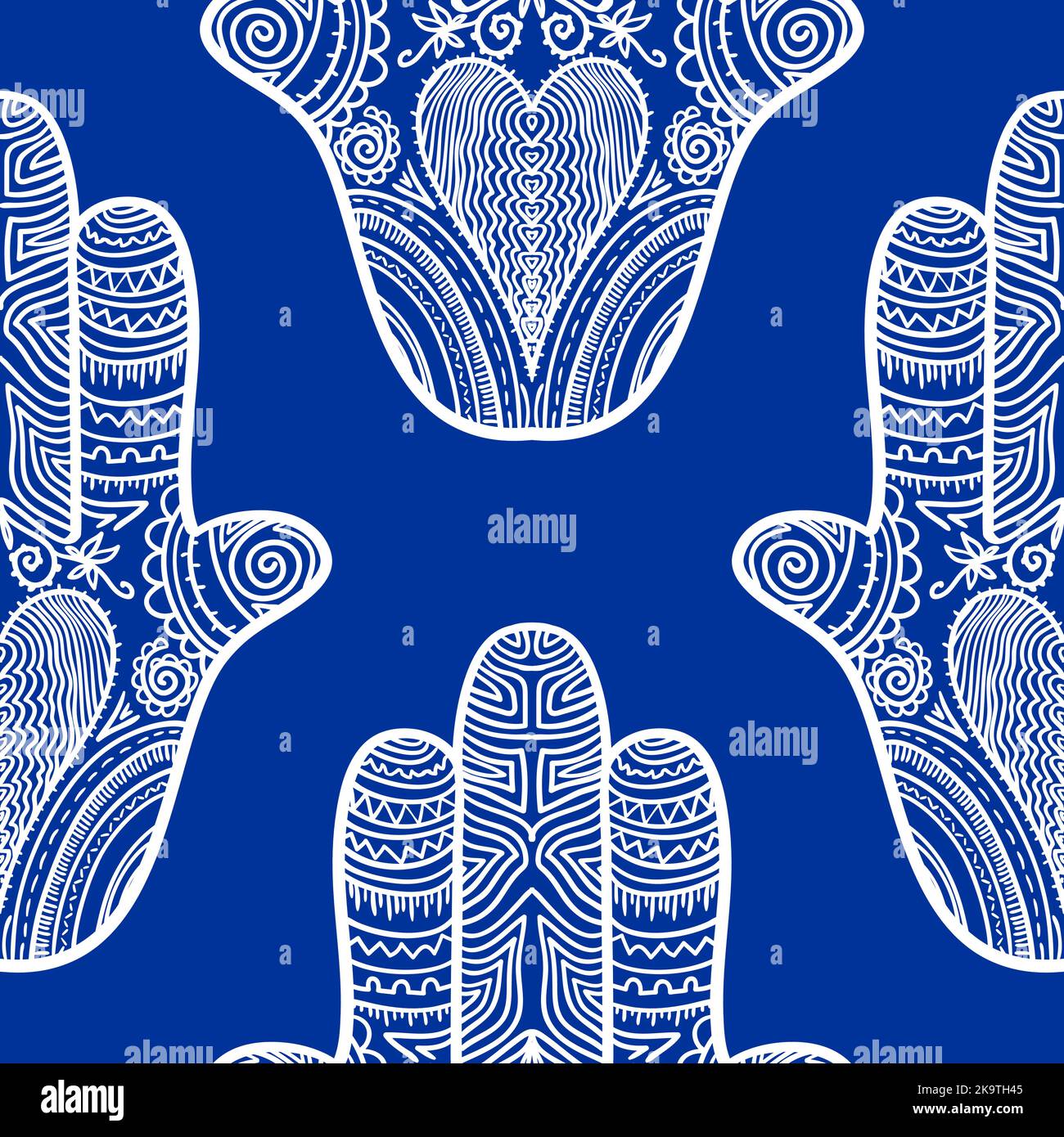 Hamsa vector vectors hi-res stock photography and images - Alamy