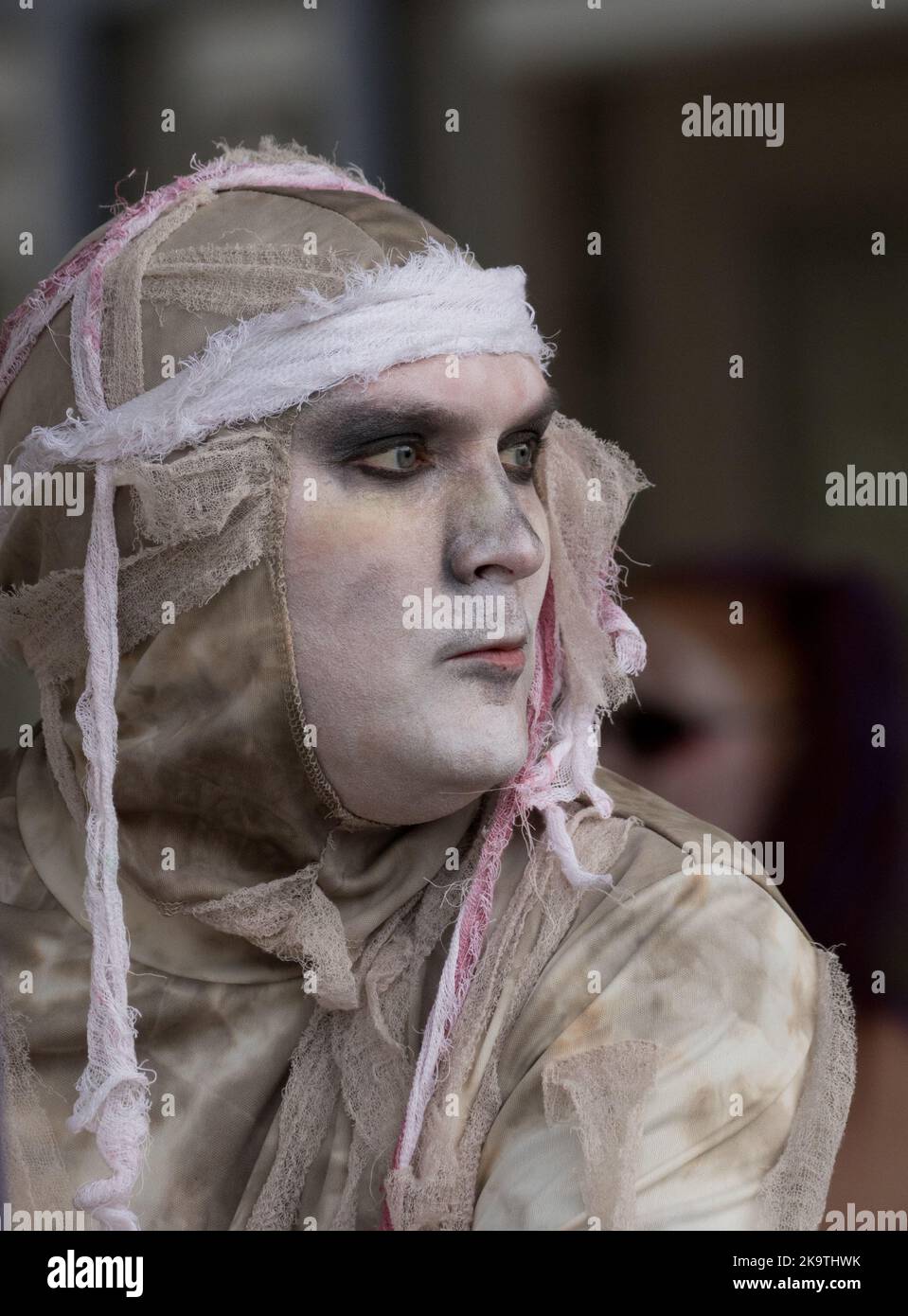 Terrifying Halloween flash mob arrive outside Eastbourne's famous pier ...