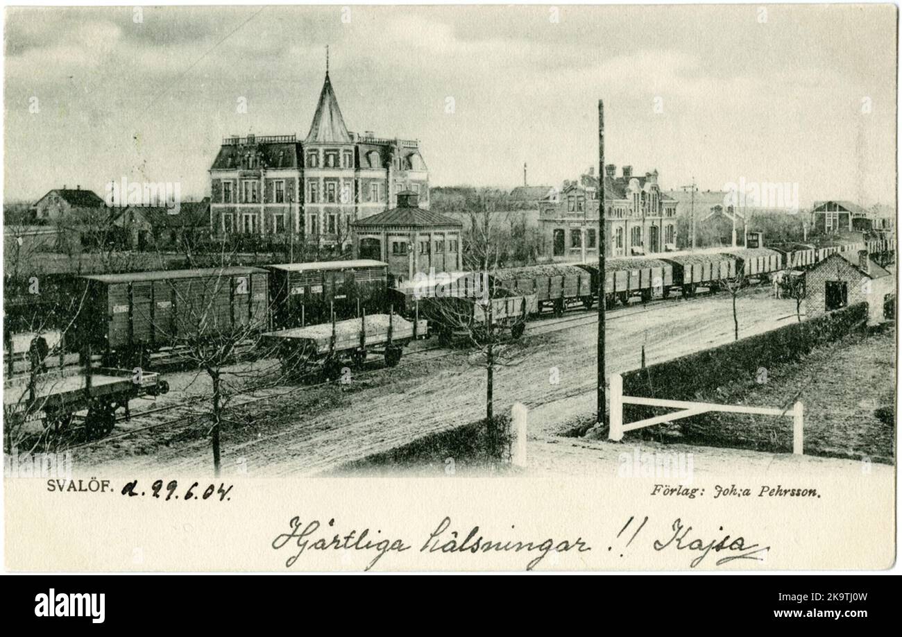 Freight wagon SJ BM 2735, NKR K 364 with folding leaving and wooden sub ...