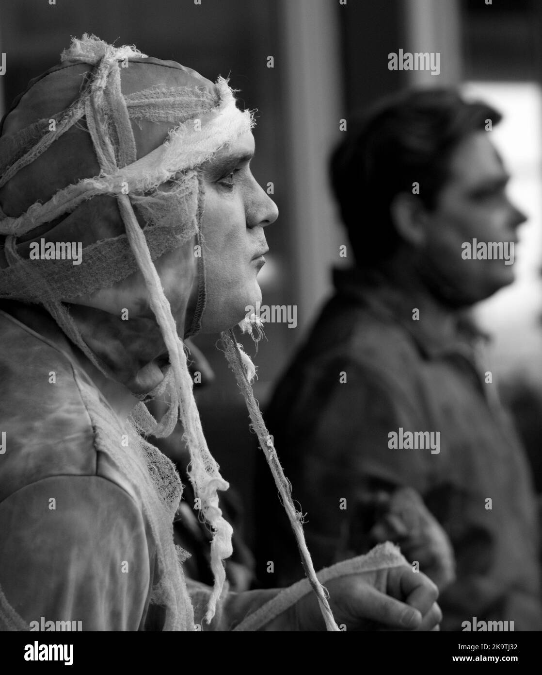 Terrifying Halloween flash mob arrive outside Eastbourne's famous pier ...