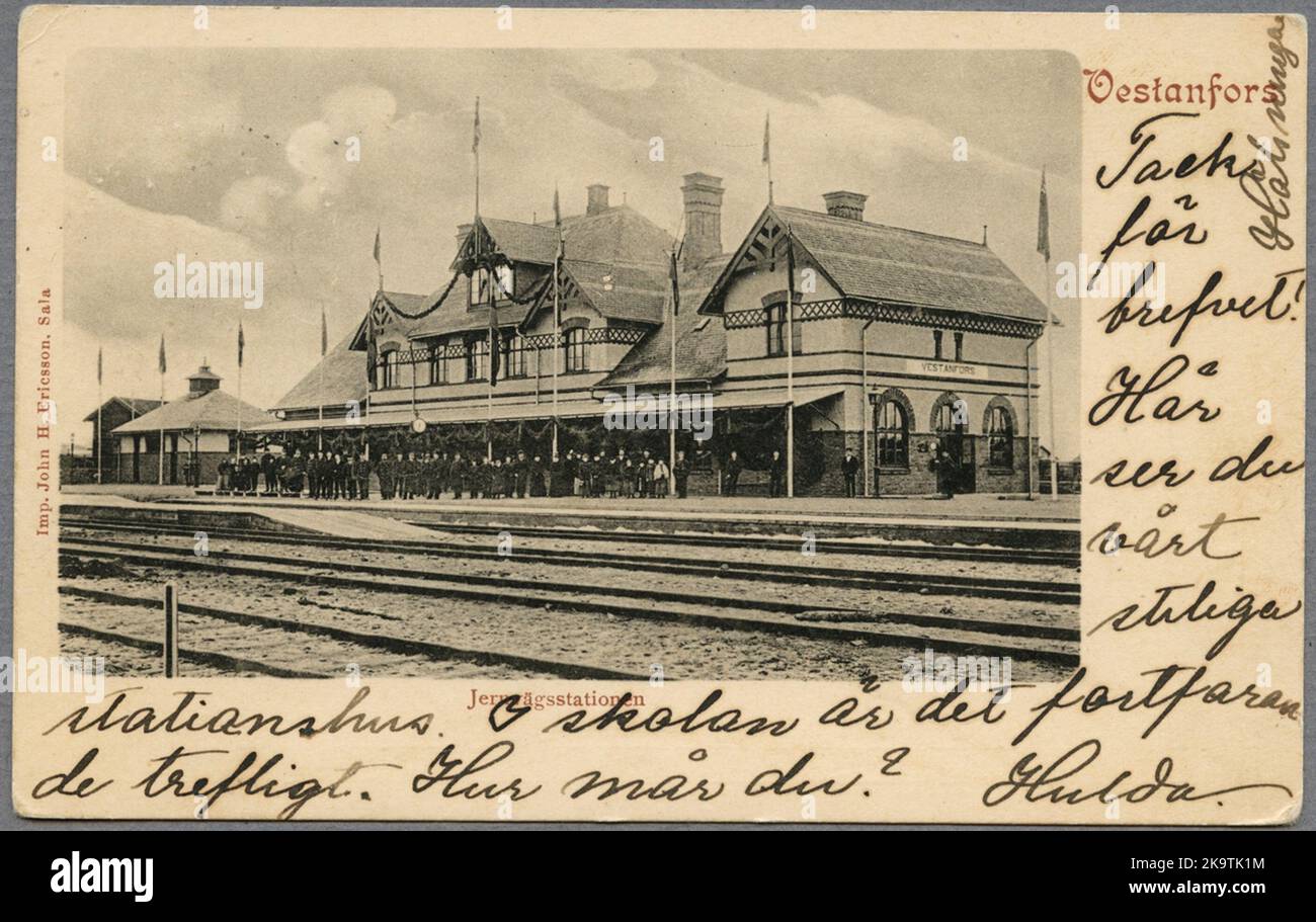 Fagersta C Station Stock Photo - Alamy