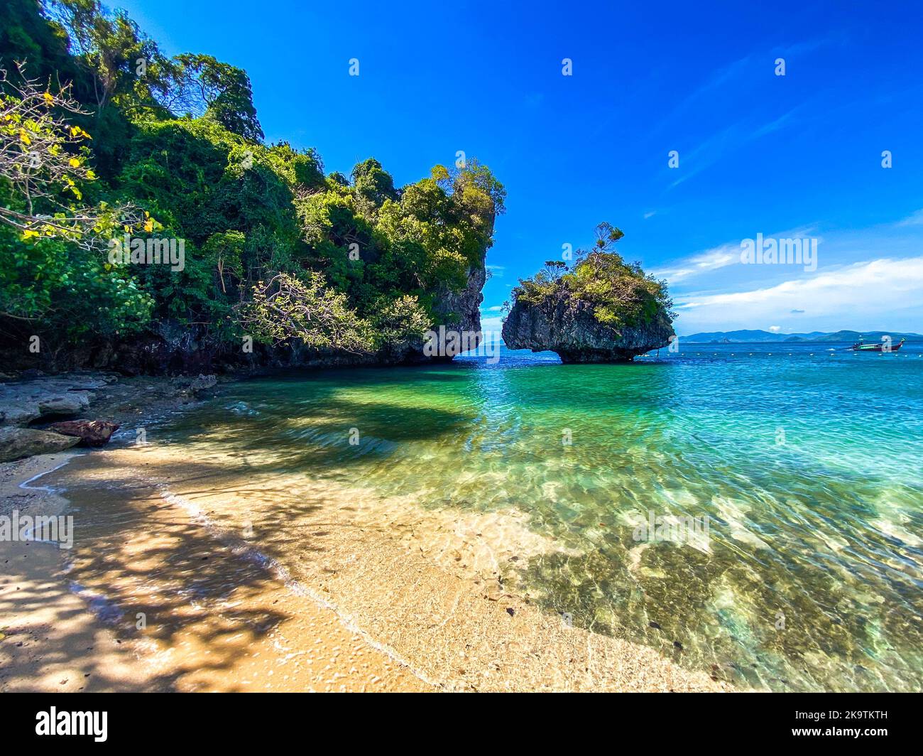 Koh Phak Bia island in Krabi province, Thailand Stock Photo - Alamy