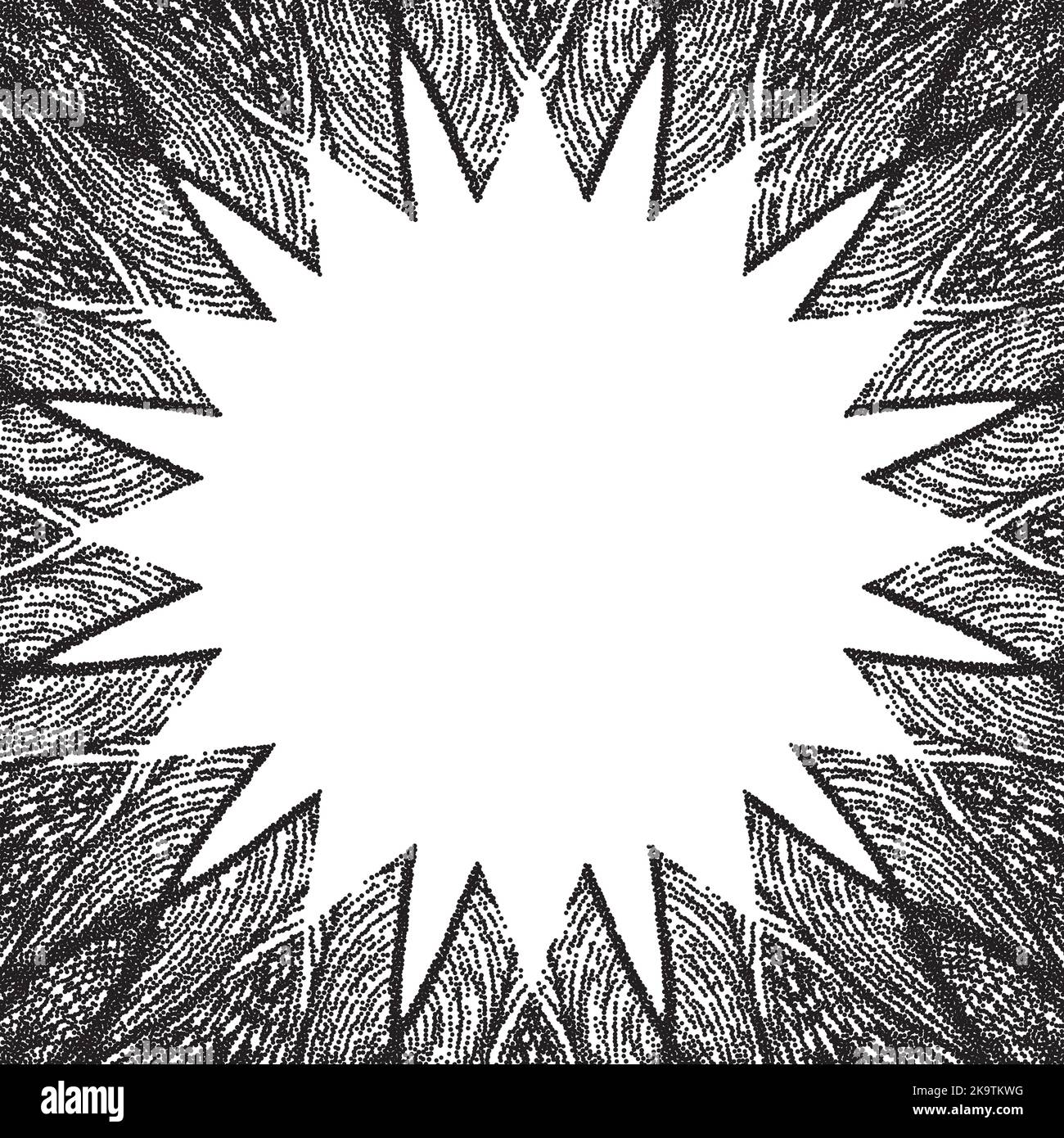 Abstract decorative dotted frame. Element for design Stock Vector Image ...