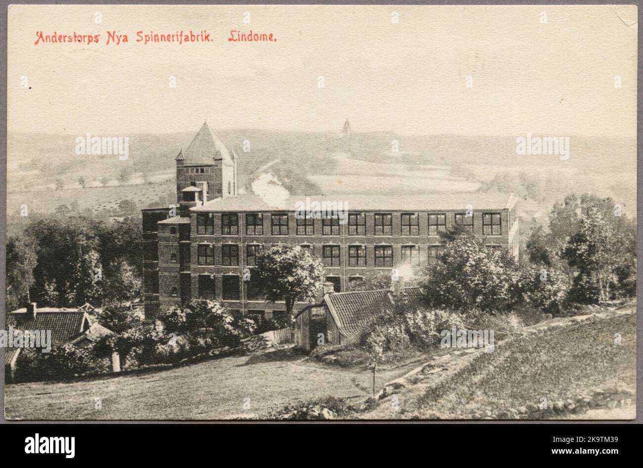 Textile industry in Lindome Stock Photo - Alamy