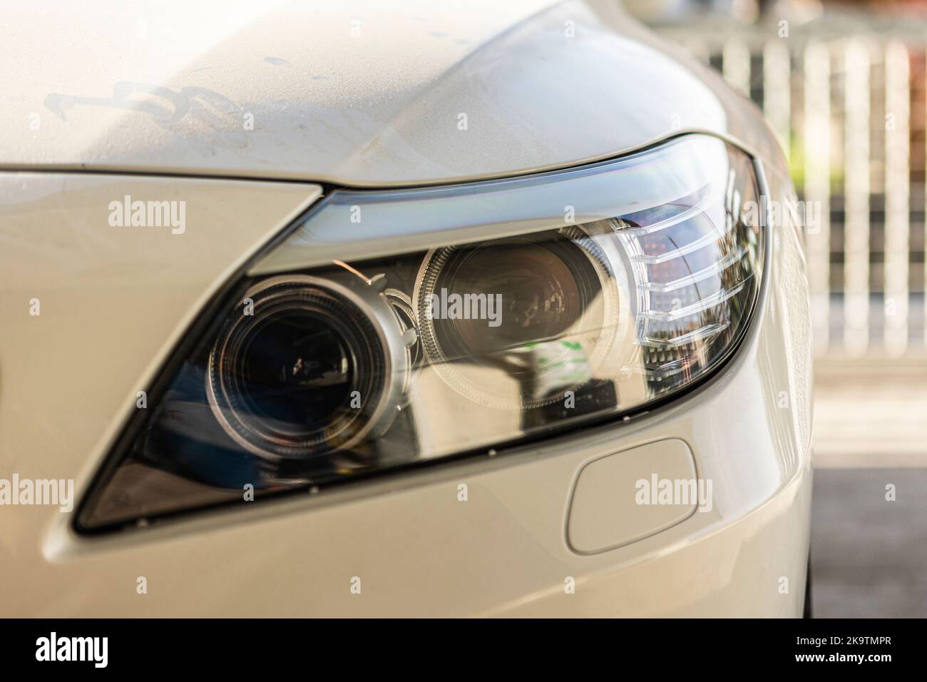 Car lenticular light detail macro Stock Photo - Alamy
