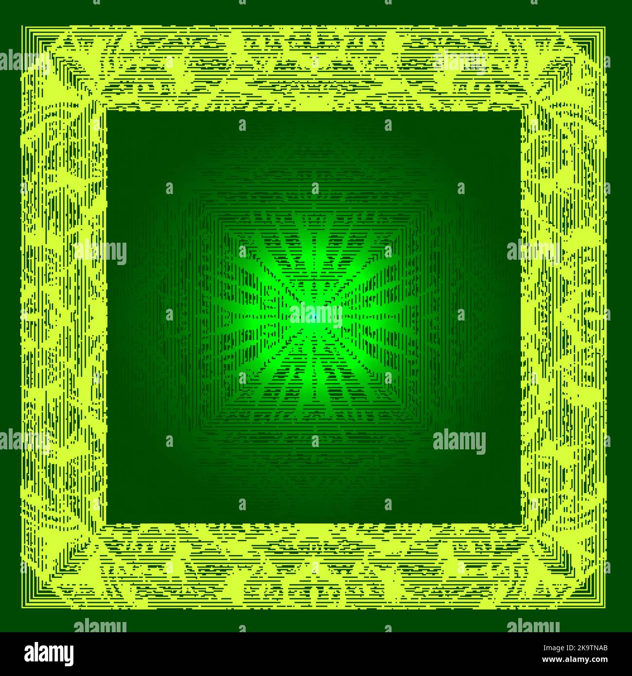 Hand drawn vector illustration. Vintage frame with curly decorative ...