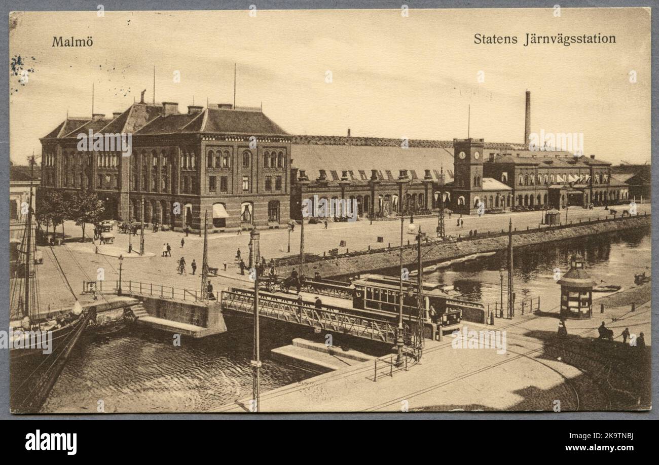 Malmö Central Station Stock Photo - Alamy