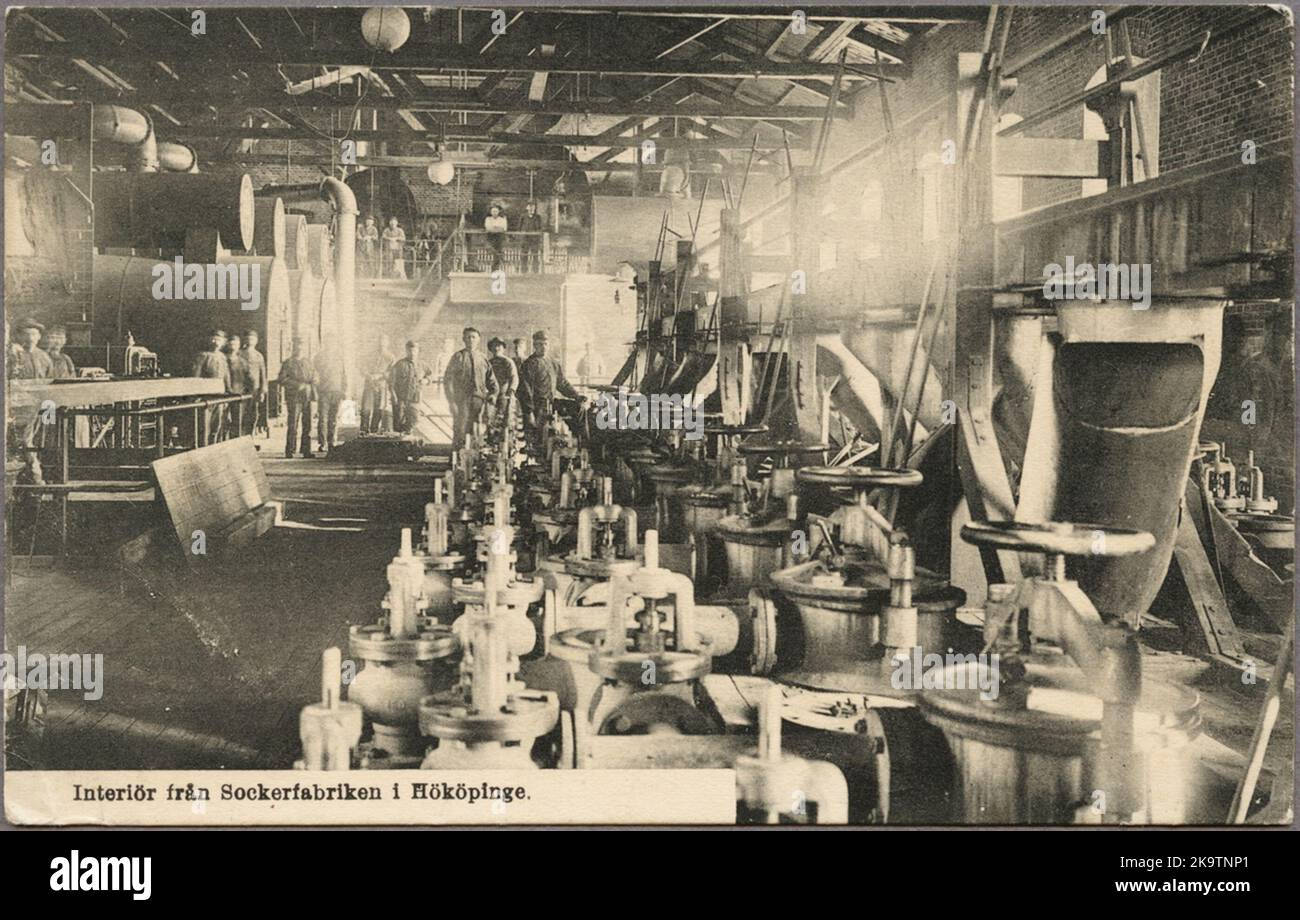 Interior from the sugar factory in Hököpinge Stock Photo - Alamy