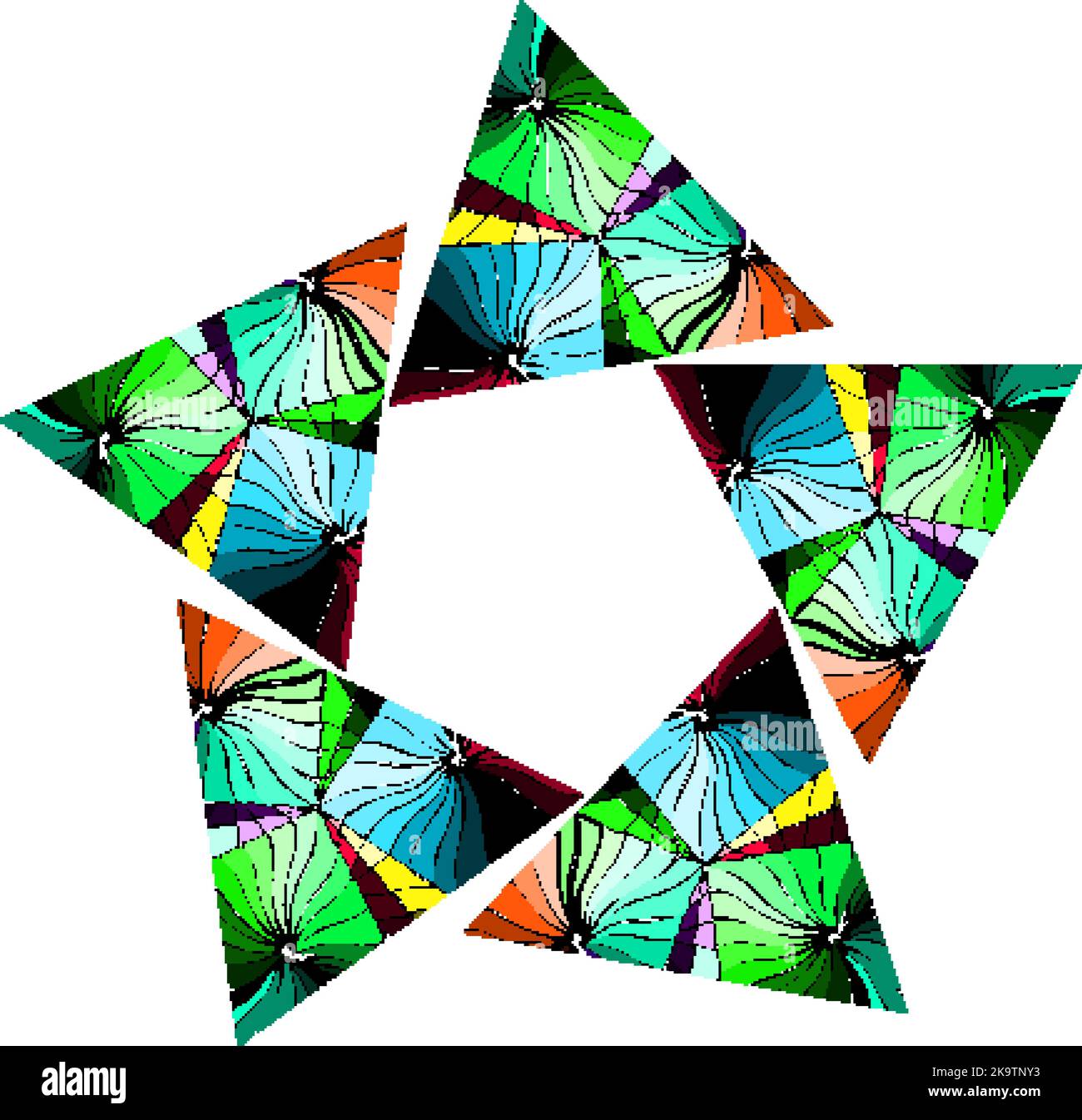 Abstract doodle frame or border. Element for design Stock Vector Image ...