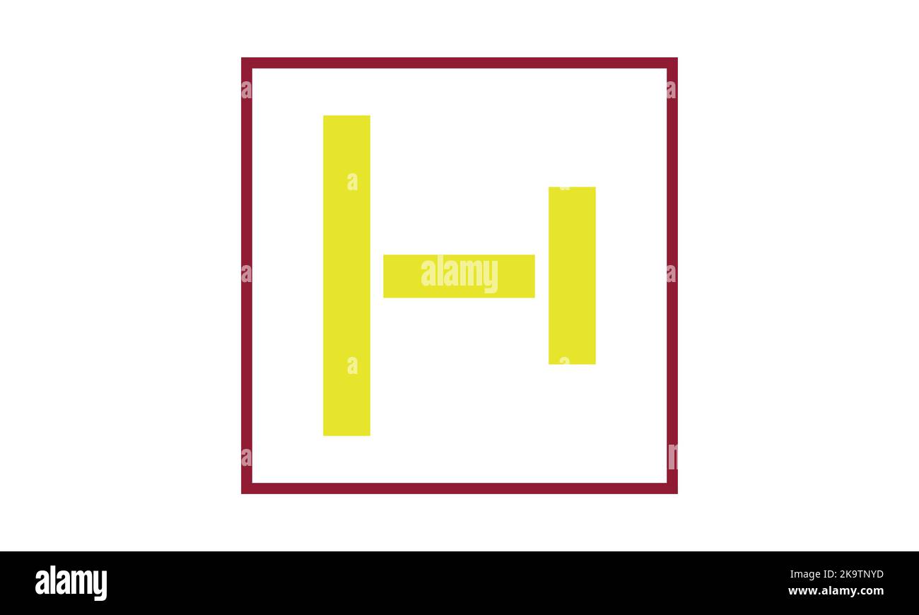 HT initial letters looping linked hexagon elegant logo golden silver ...