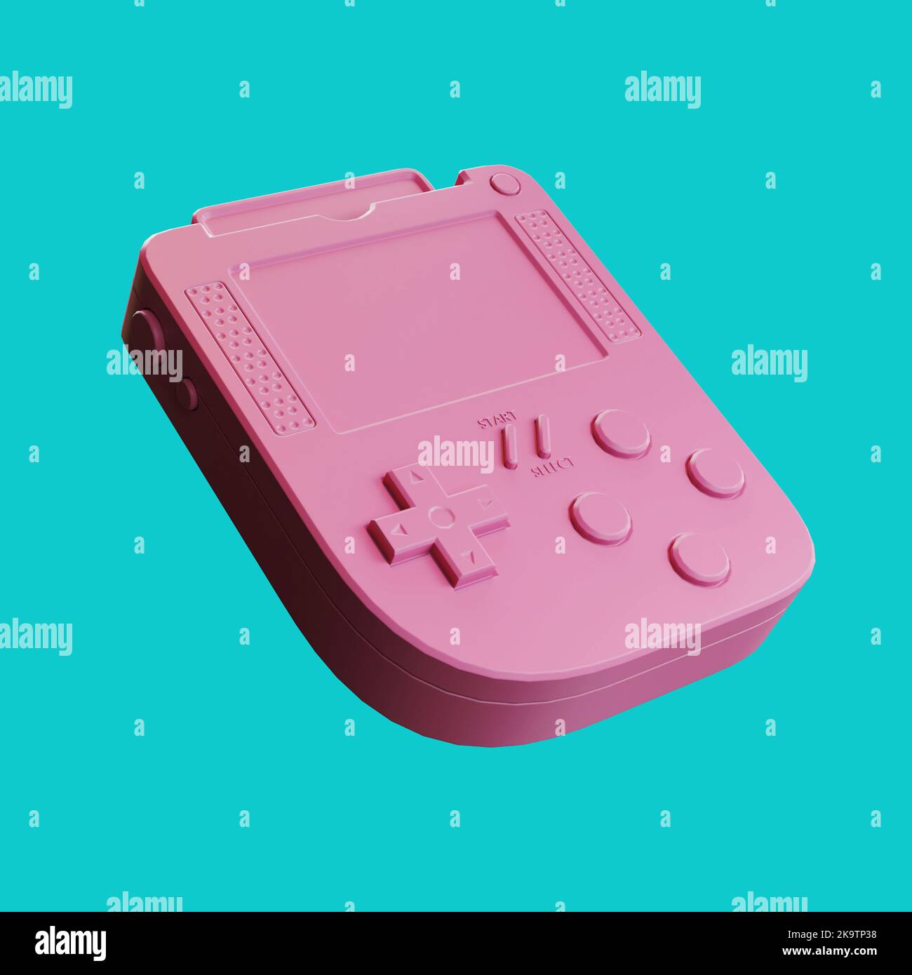 Pink Abstract Arcade Old School Joypad, Gamepad or Game Console in ...