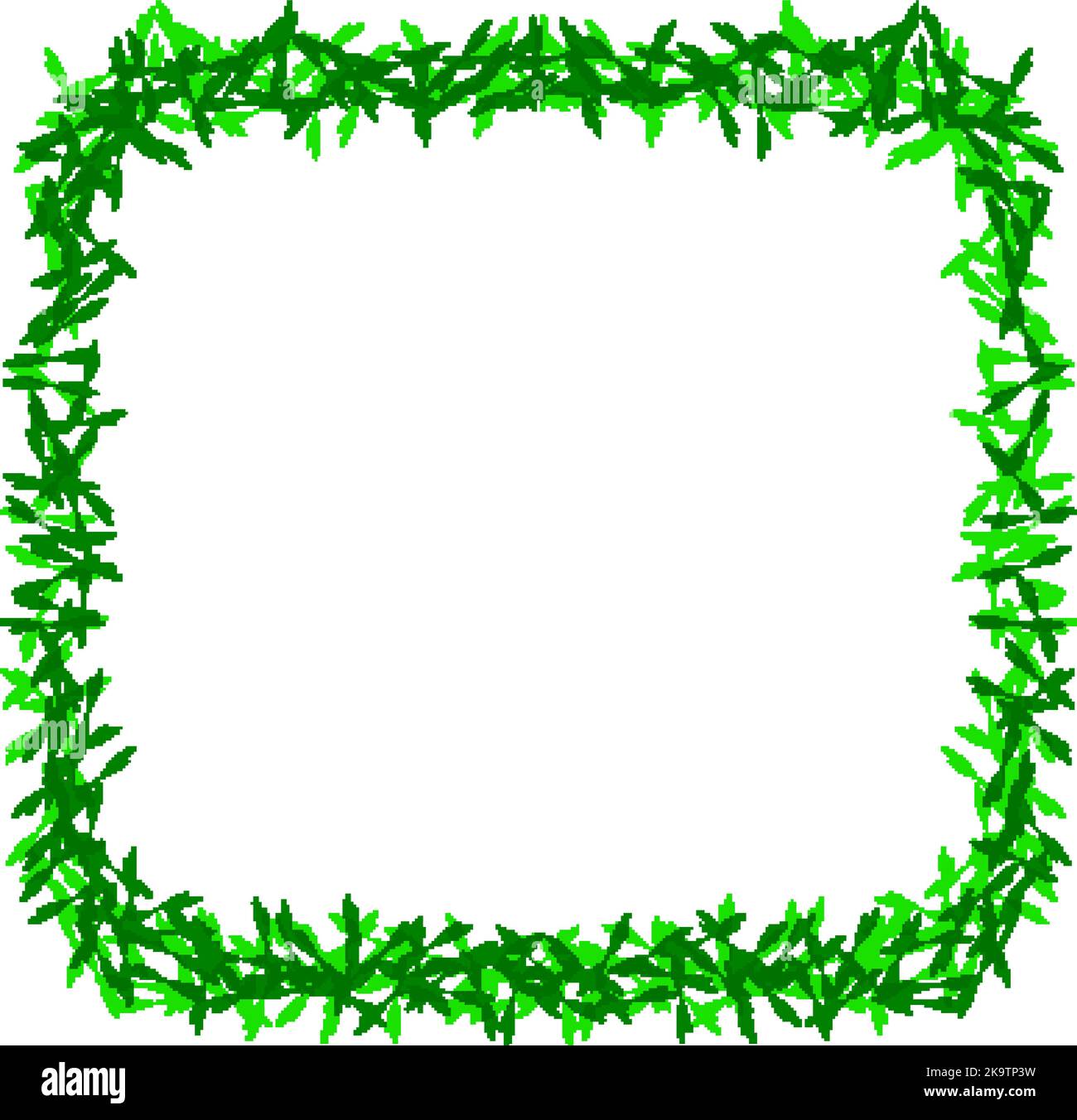 Romantic doodle corner frame Cut Out Stock Images & Pictures - Alamy