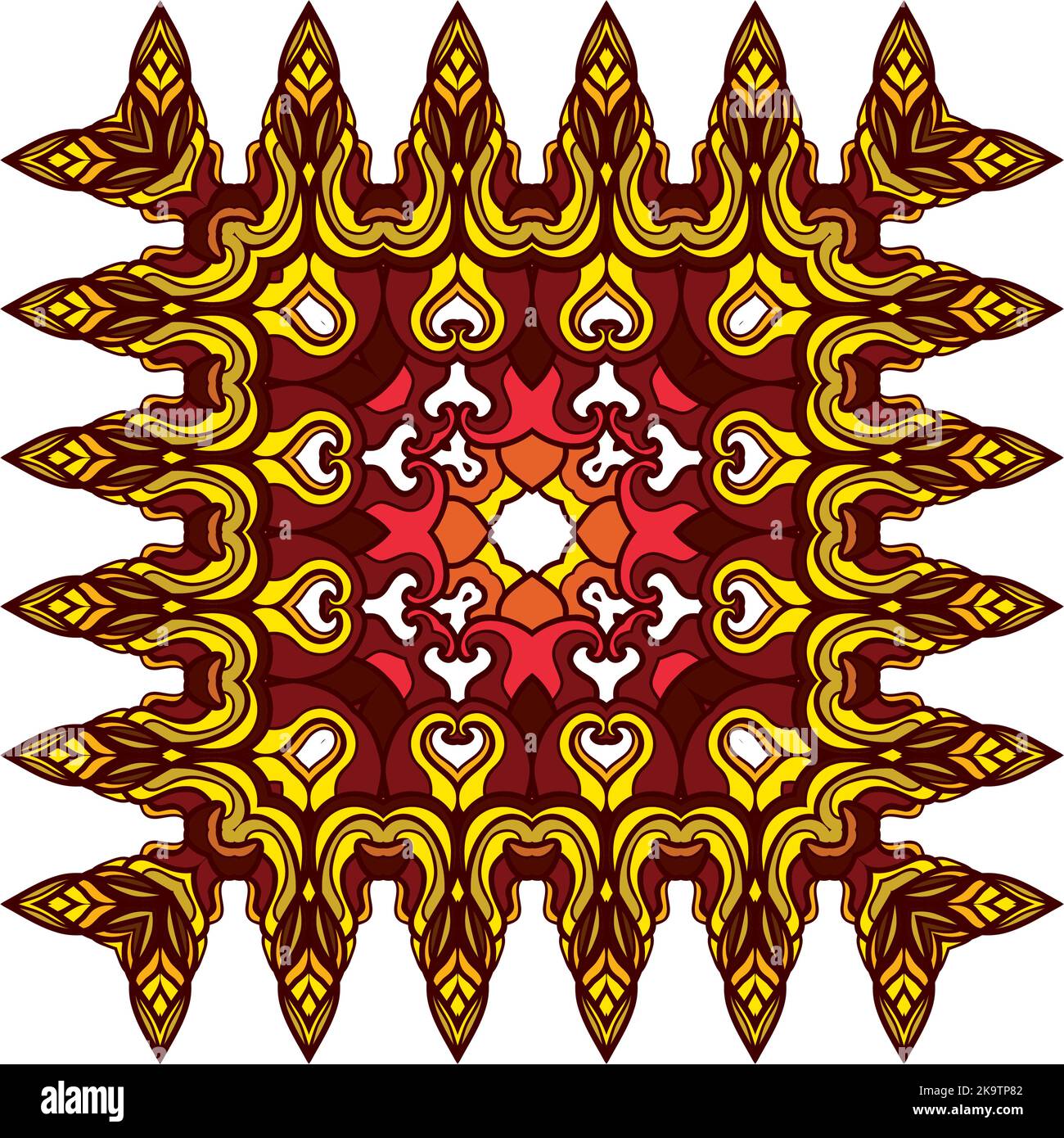 Abstract doodle frame or border. Element for design Stock Vector Image ...