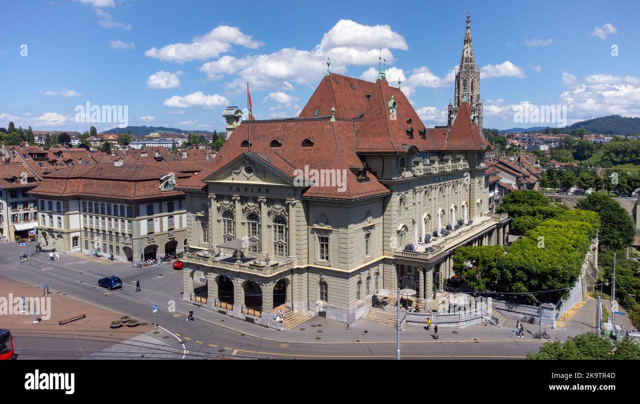 Old town of bern drone hi-res stock photography and images - Alamy