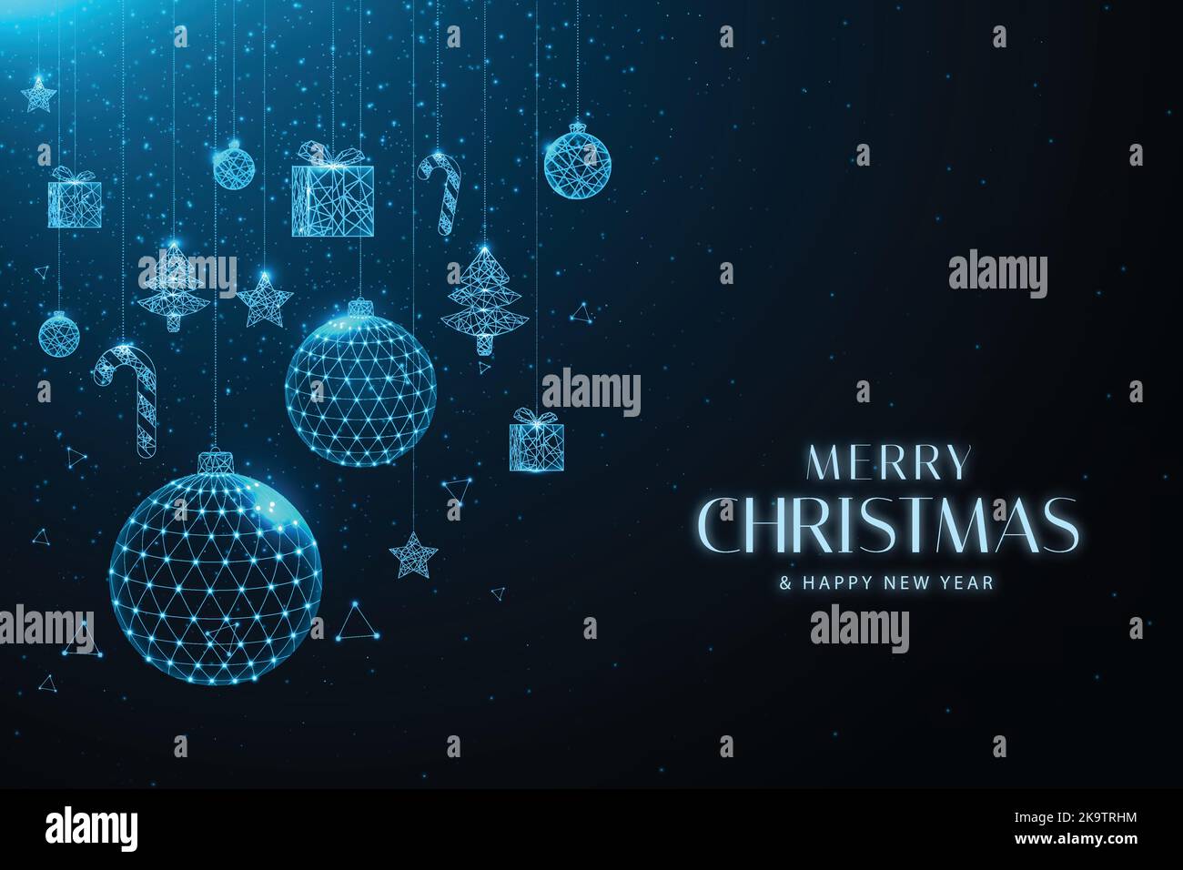 gradient christmas technology background vector design illustration ...