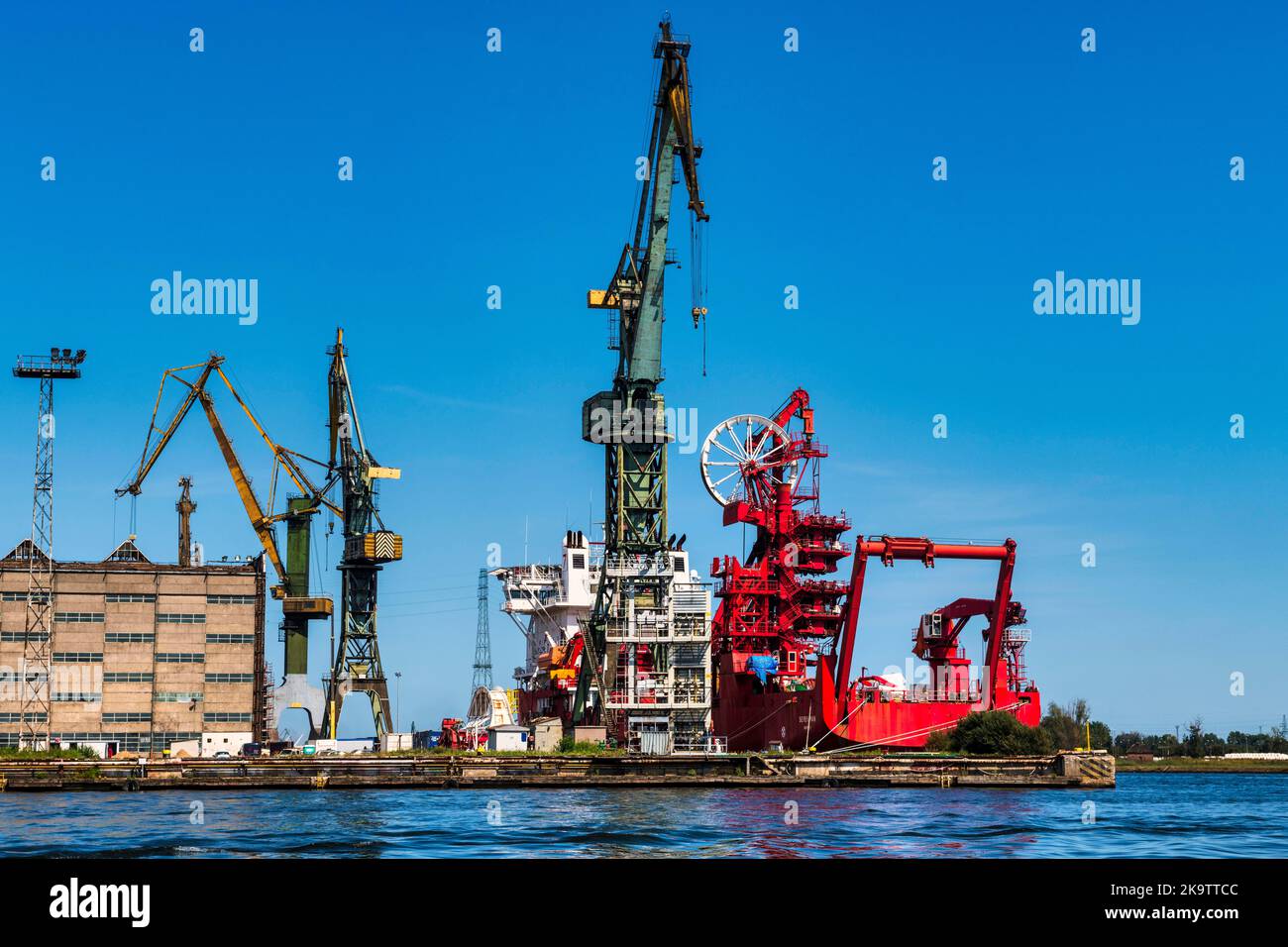 Gdansk harbor hi-res stock photography and images - Alamy