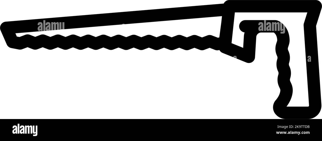 compass saw line icon vector illustration Stock Vector Image & Art - Alamy