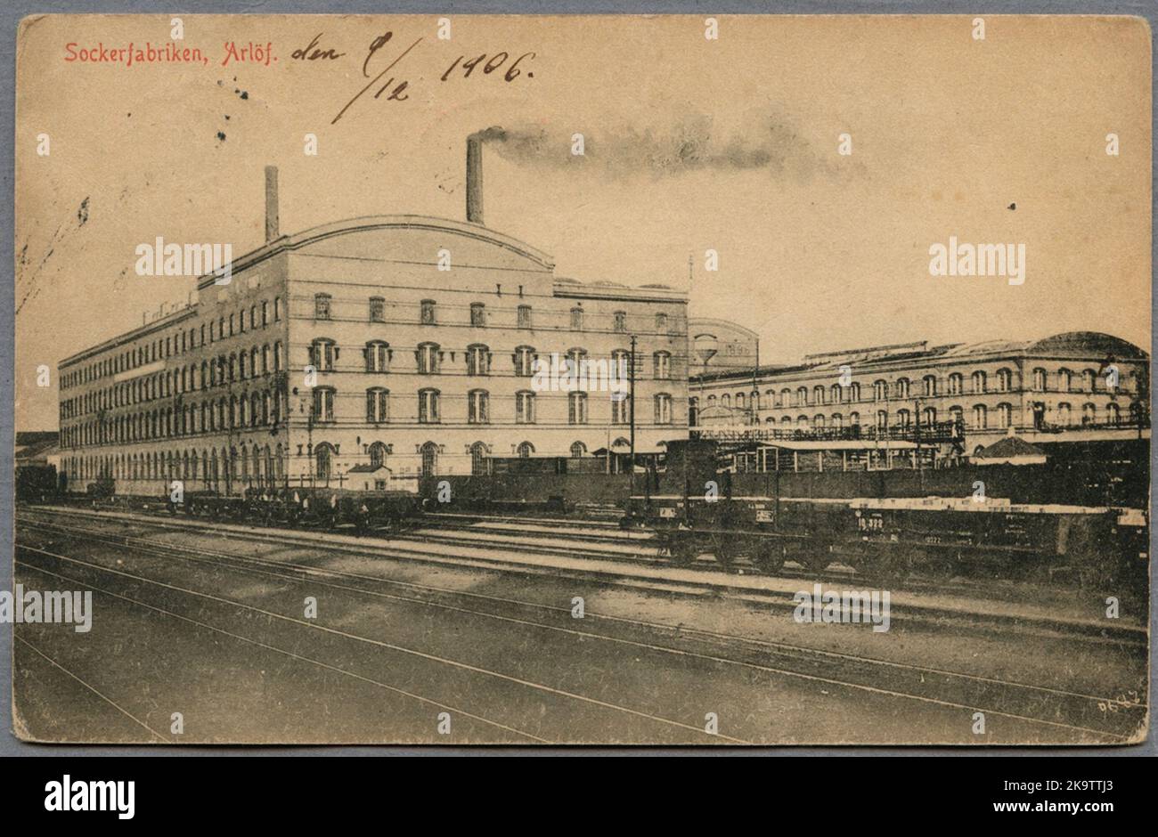 The sugar factory in Arlöv Stock Photo - Alamy