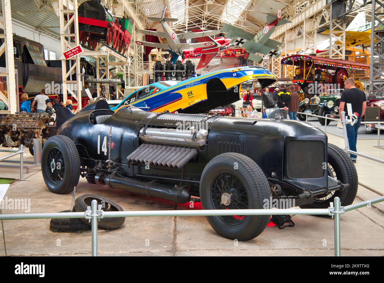 SPEYER, GERMANY - OCTOBER 2022: black PACKARD-BENTLEY MAVIS 1930 cabrio ...